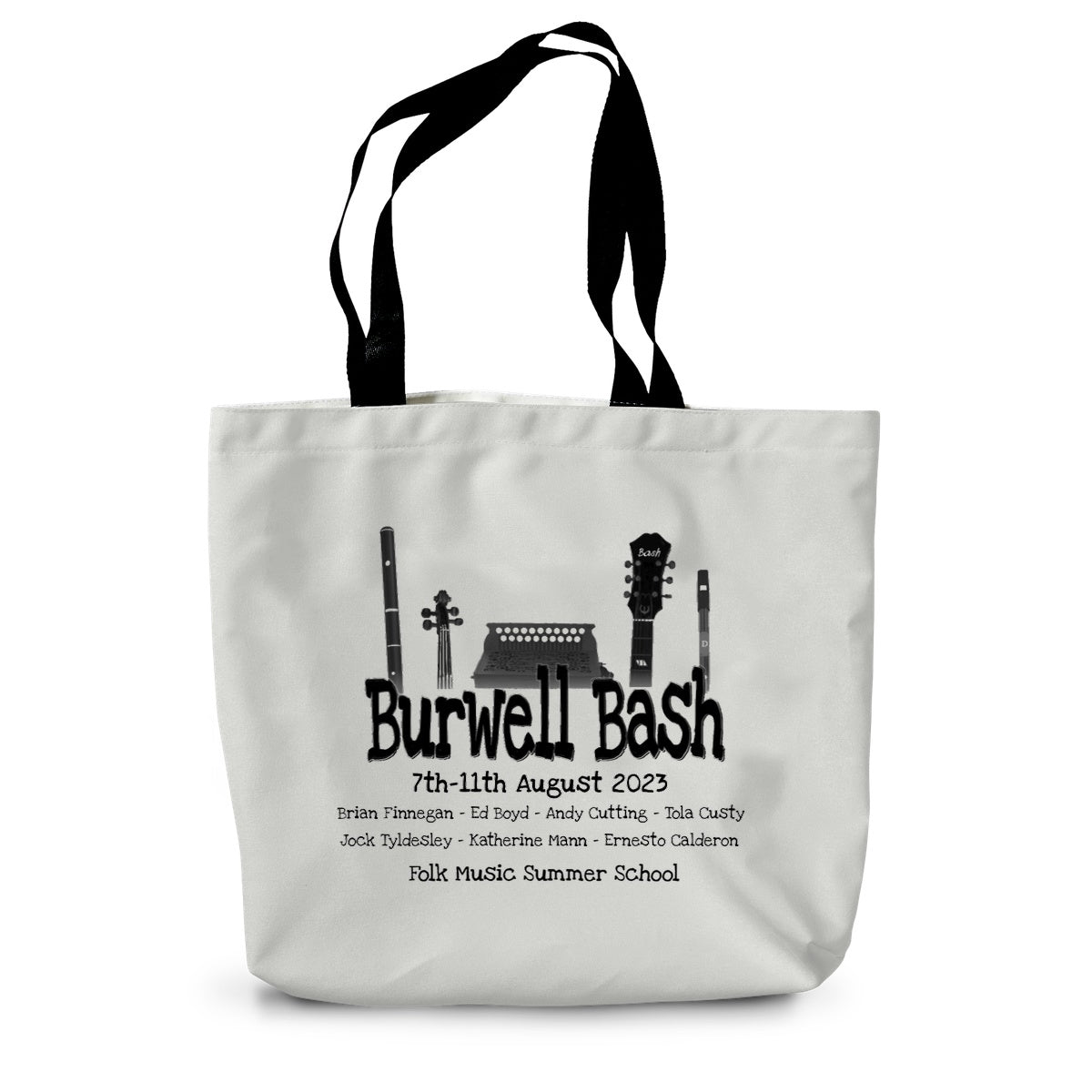 Burwell Bash 2023 Canvas Tote Bag – Mudchutney