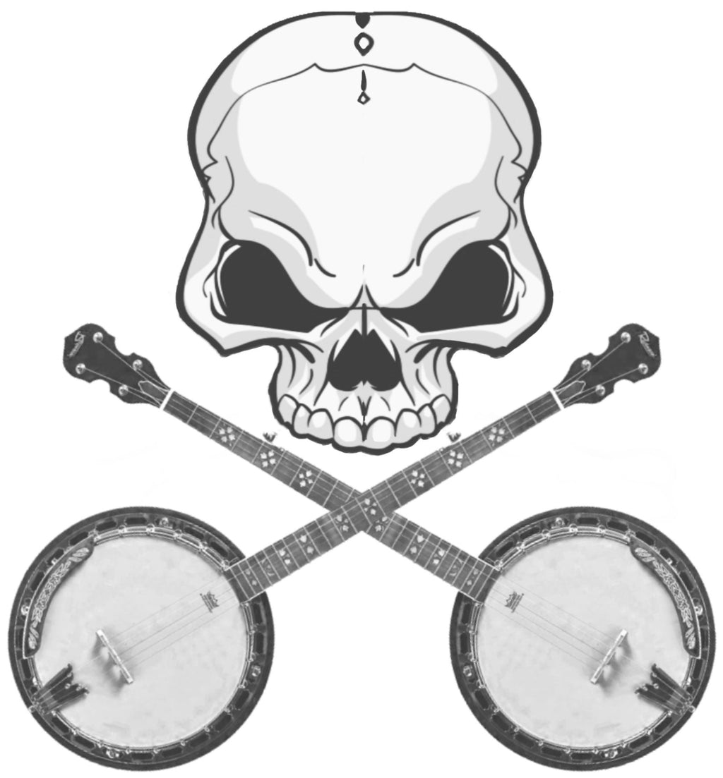 Skull & Banjos Hoodie | Banjo Clothing – Mudchutney